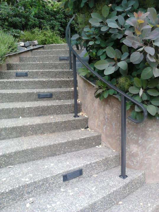 Post Mount Handrails – Alameda Metalworks
