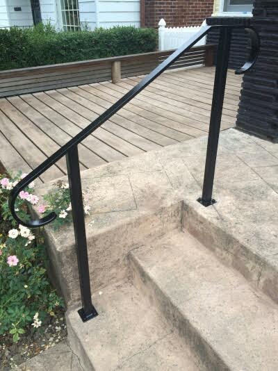 Post Mount Handrails – Alameda Metalworks