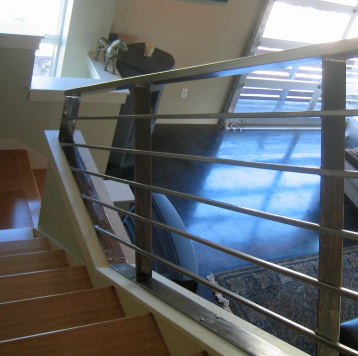 Horizontal Picket Guardrails – Alameda Metalworks