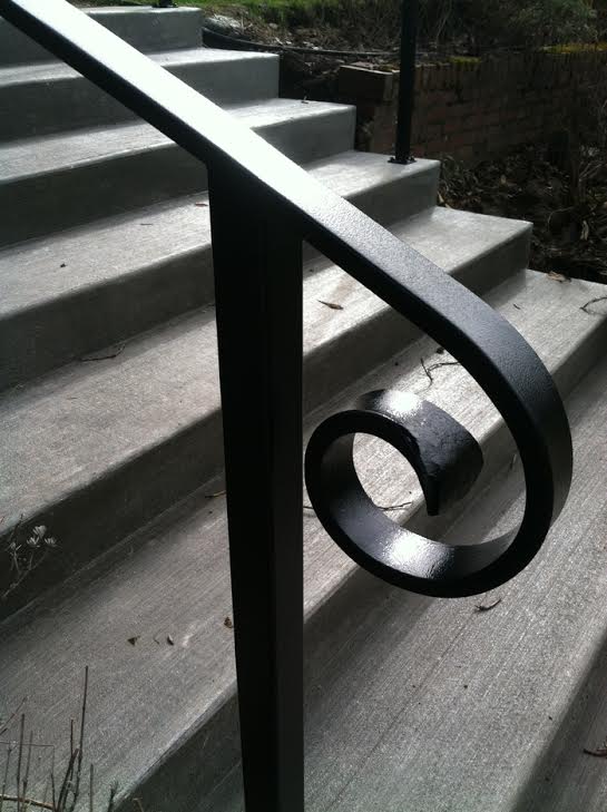 Post Mount Handrails – Alameda Metalworks
