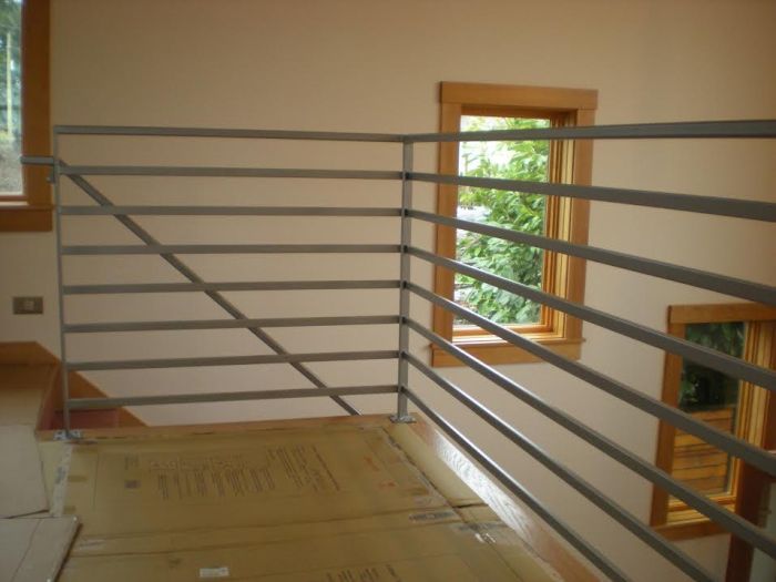 Horizontal Picket Guardrails – Alameda Metalworks