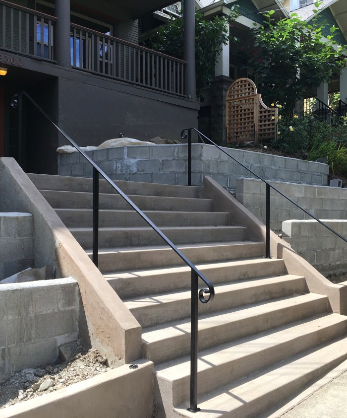 Post Mount Handrails – Alameda Metalworks